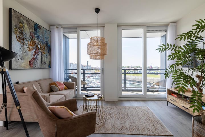 Waterfront Holiday App - With Roof Terrace|no 8-40 - Bruinisse