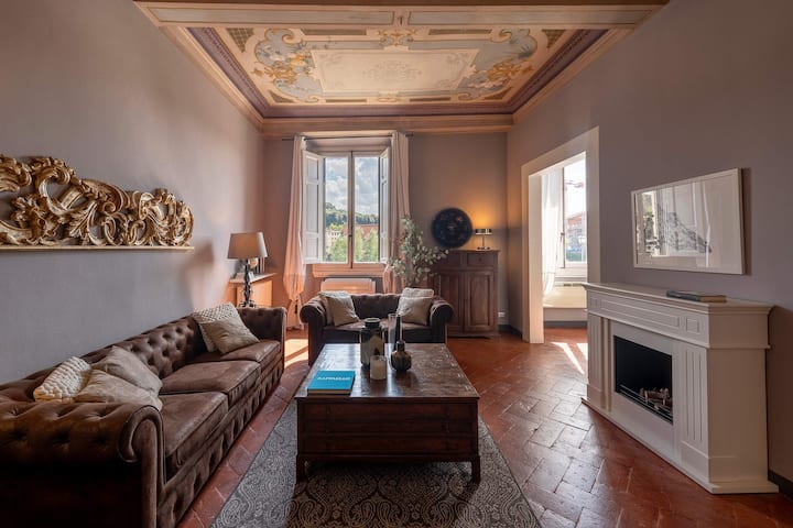Luxury River View Apartment. Biblioteca Nazionale - Firenze