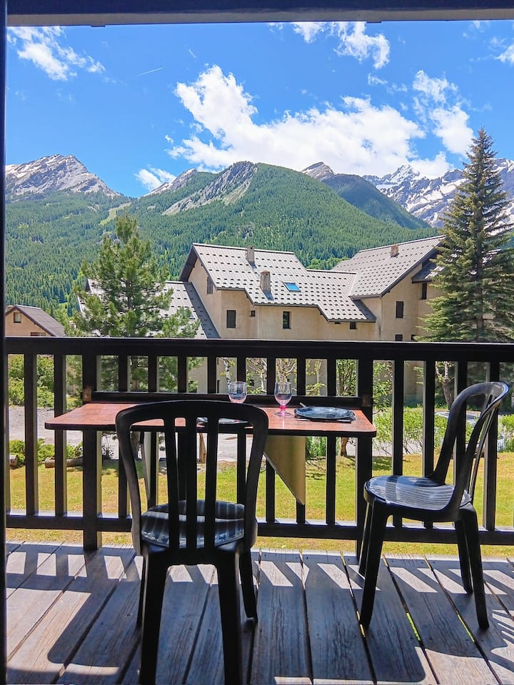 Appartement Cosy Avec Balcon - Lac des Béraudes