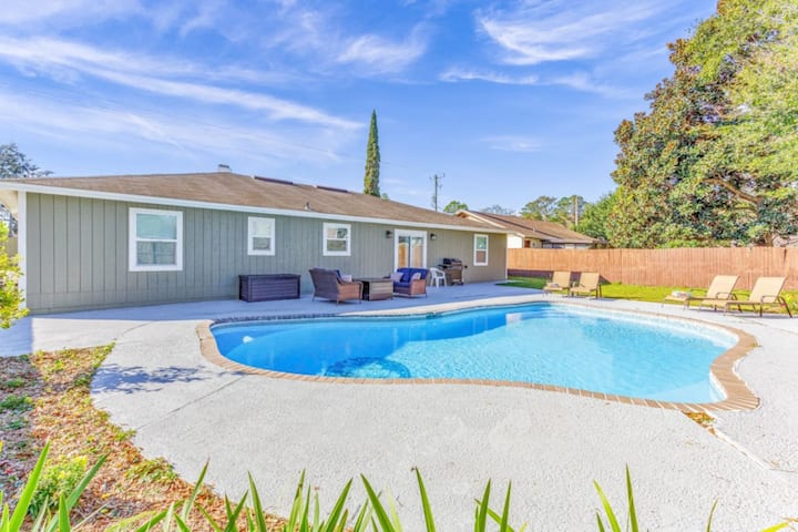 Tres Palmas!renovated Pool Home Near Mayo & Beach! - Jacksonville