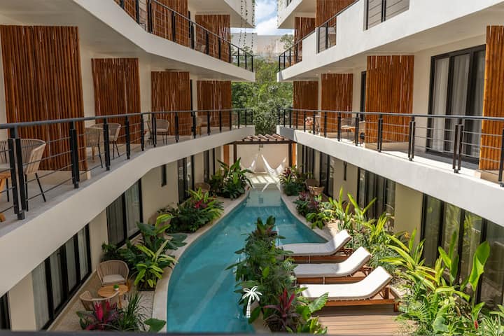 Suite Con Alberca Privada-beach Club-desayuno Opc - Tulum