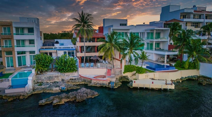 Breathtaking Views, Bicycle To Town - Cozumel