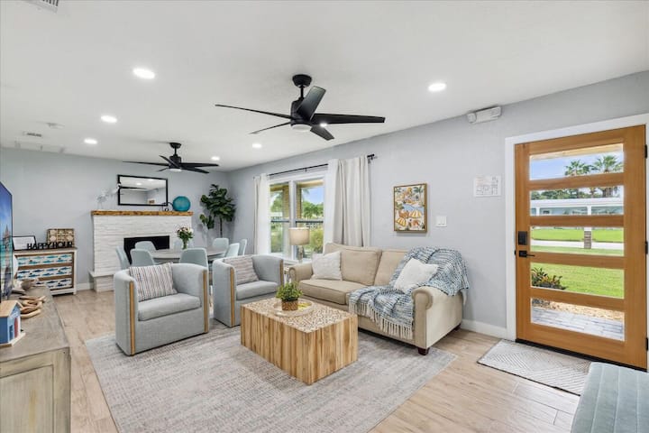 Renovated Spacious Beach House + Steps To Shore! - Cocoa Beach, FL
