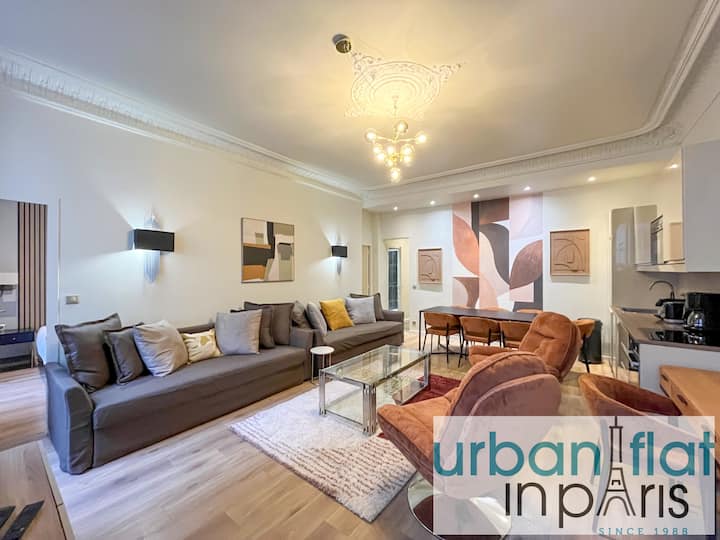 Urban Flat 63 - Beautiful 3 Bedroom Flat Champs-el - Pariisi