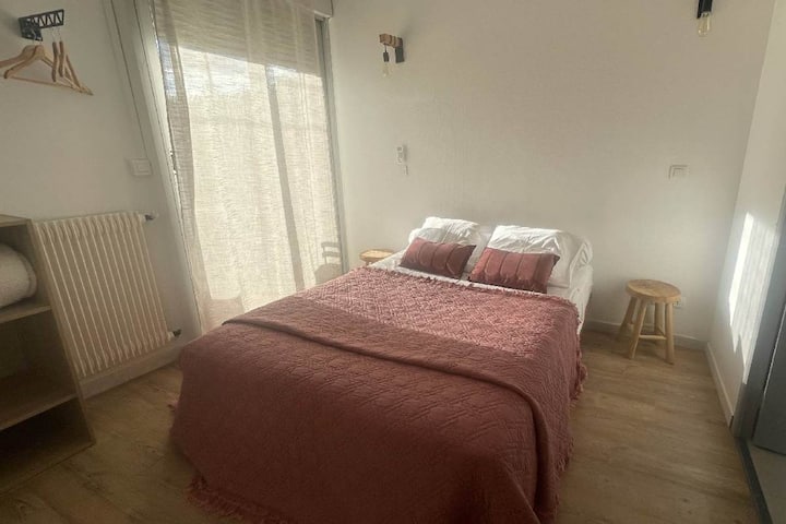 Chambre Double - Lit 140 - Canet-en-Roussillon