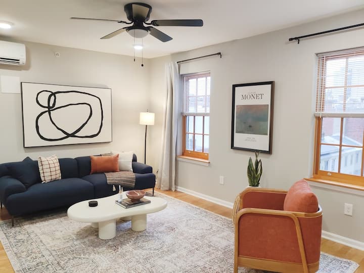 Beautiful 1bd With Balcony | Hosted By Stay Rafa - Philadelphia, PA