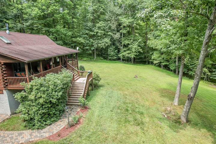 Family-friendly Private Cabin With Hot Tub + Fire - Swallow Falls State Park, Oakland