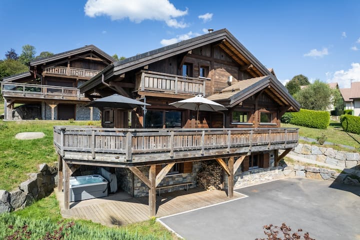 Chalet 1907, Jacuzzi Couvert Et Vue Lac - 10 Pers - Gérardmer
