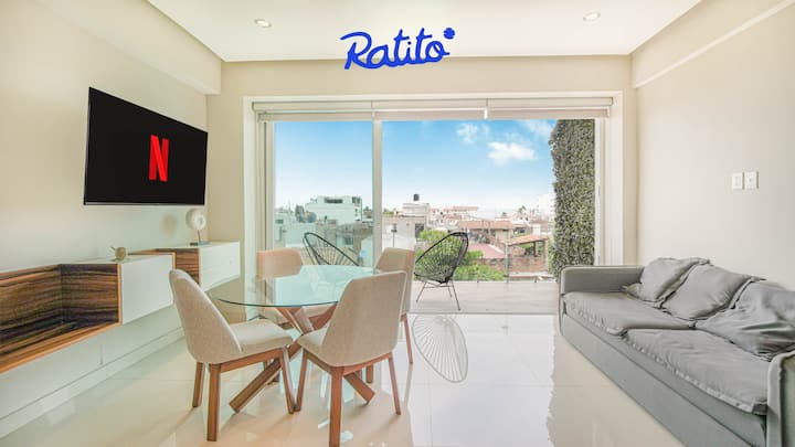 Torre Ku | 2br+sofa Bed | Balcony W/ City Views - Puerto Vallarta