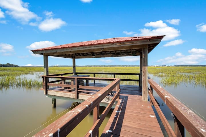 Lowcountry Cottage With Private Dock - Port Royal, SC