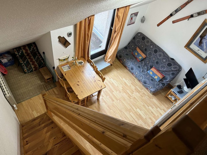 Studio 4 Couchages Bien Situé Dans La Station De - Réallon