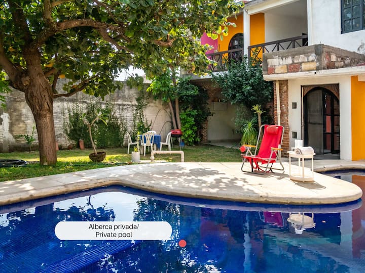 Casa Madero | Cozy Vacation L Pool & Bbq - Morelos