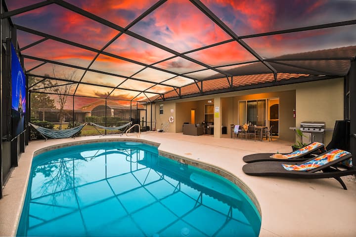 Private Pool, Lazy River, 12 Mi To Disney - Davenport, FL