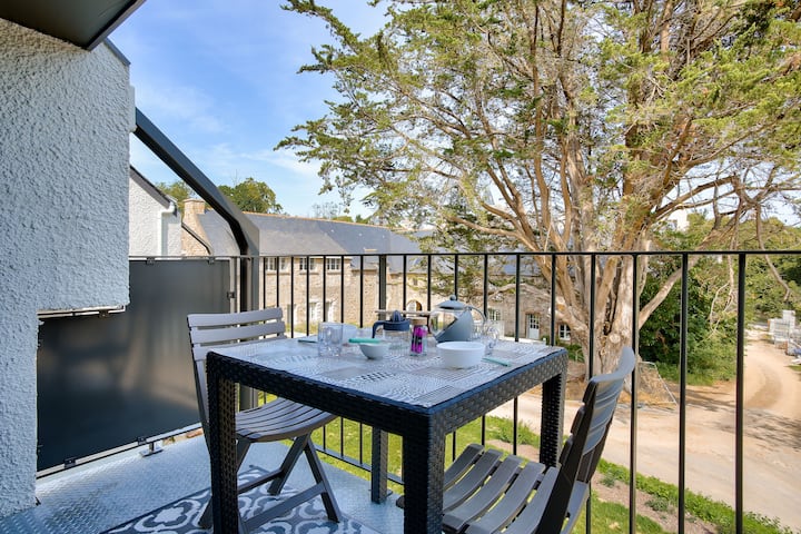 250m De La Mer - Studio Pour 2 - Balcon - Dinard