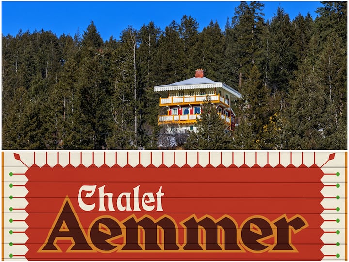 Heritage, Scenic Views & Comfort At Chalet Aemmer - Golden