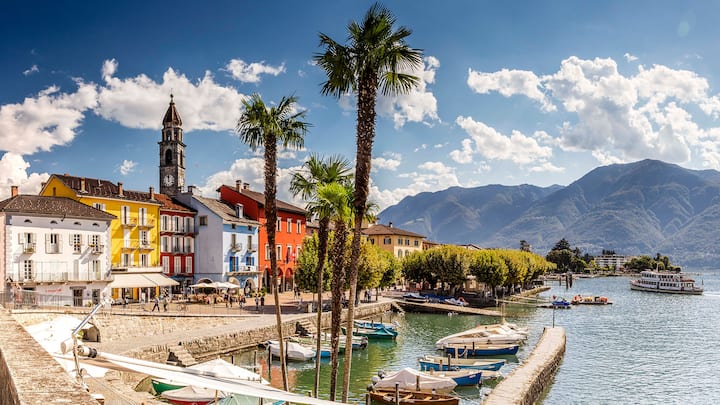 Double Room With Air Conditioning Del Ponte Break - Locarno