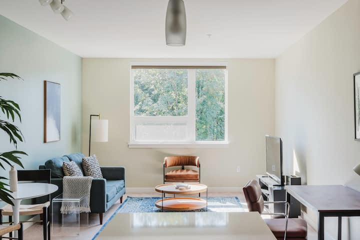 Blueground | Newcastle, Gym, Pool, Pet Area & W/d - 벨뷰