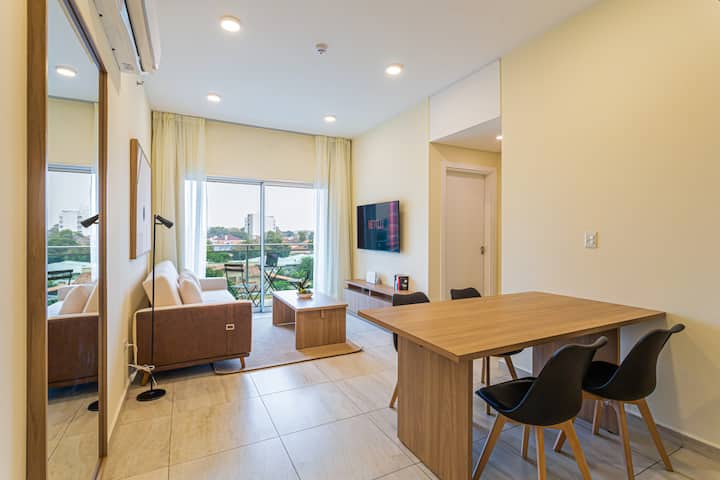 Hestia At Asunción | Cozy & Bright 1bdr - パラグアイ