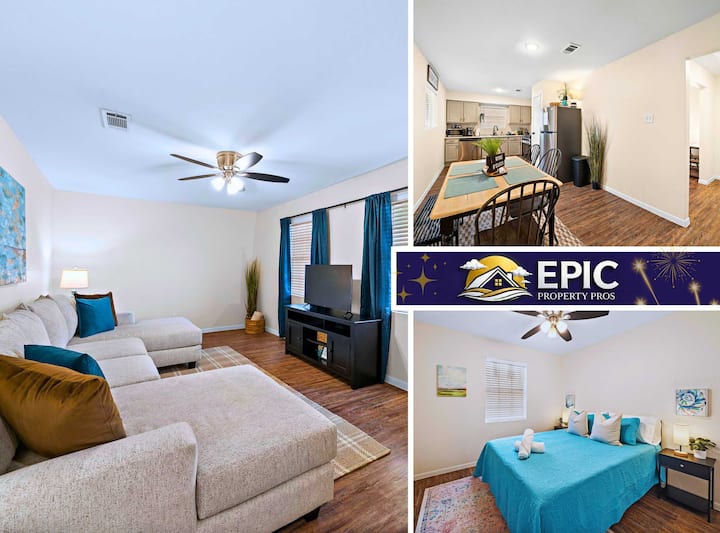 Premier Seabrook Villa:coastal |Stylish|beach Fun - Seabrook, TX