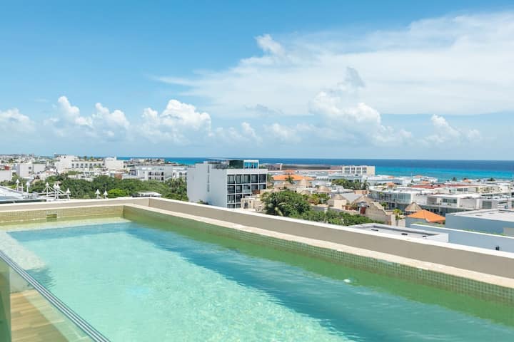 Luxury 1brwith Balcony, Direct Access To 5th Ave - Playa del Carmen