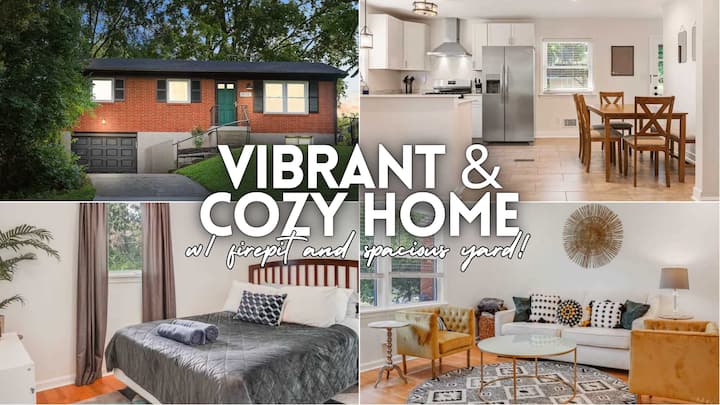 Modern Classic Home W/ Fire Pit And Spacious Yard! - Louisville, KY