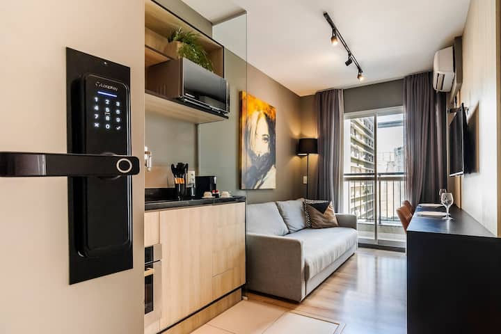 Lc911_apto 1 Dorm, Completo E Bem Localizado - São Paulo