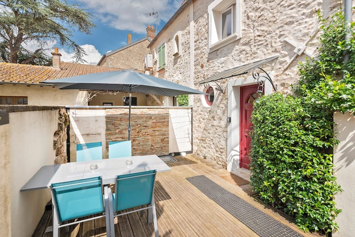 Gîte Du Clocher - Appt 6p Avec Terrasse - Melun