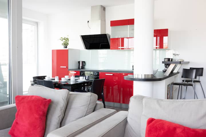 Ferienwohnung "Hafenblick" Im Newport - Bremerhaven