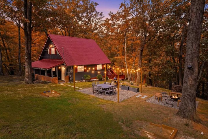 A Frame~ Shenandoah Escape~ Fire Pit~ Hot Tub~ Bbq - Harpers Ferry, WV