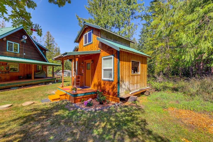 Cabin On 5 Acres In Port Angeles W/ Fire Pit! - Port Angeles, WA