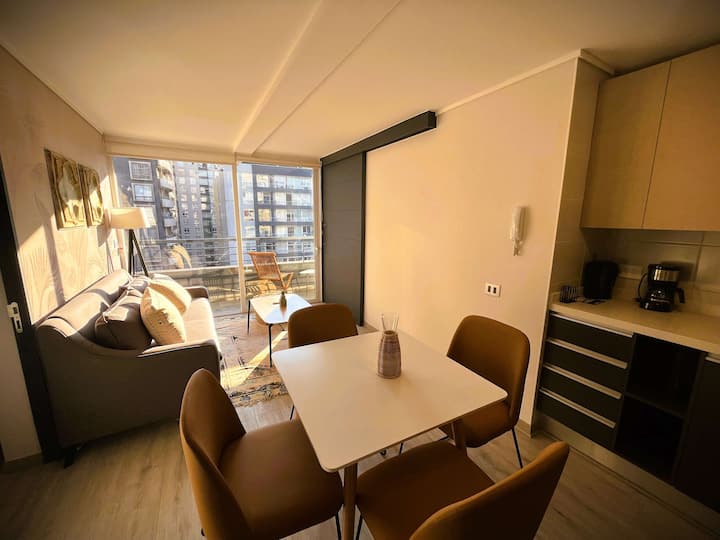 Hom | Moderno Y Comodo Depto 2d2b 4pax En Santiago - Santiago