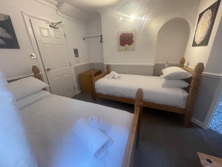 Twin Ensuite Room At The Central Hotel Norwich - Norwich