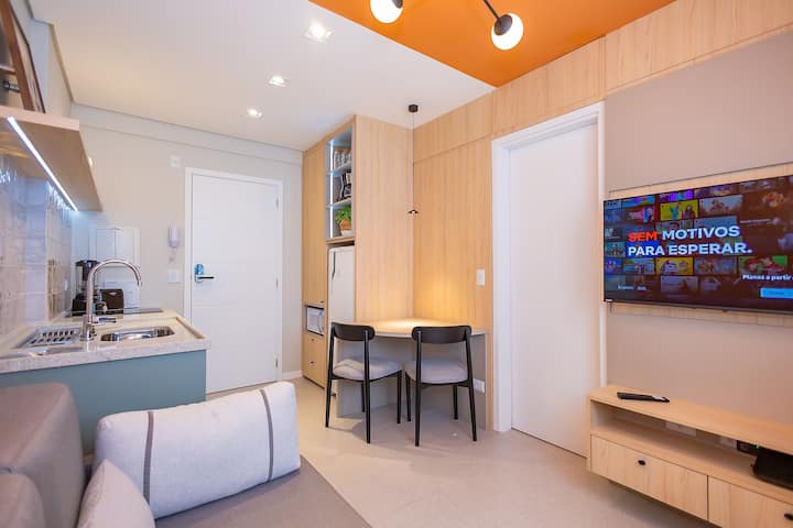 Apartamento De 1 Quarto Com Sofa-cama - Fai1311 - Curitiba