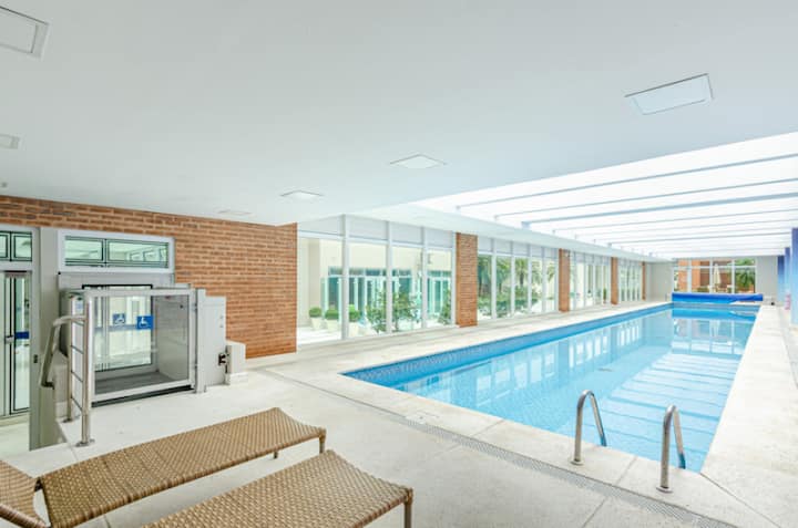 Luxury Studio | Lifespace Club | Shopping In Front - Curitiba