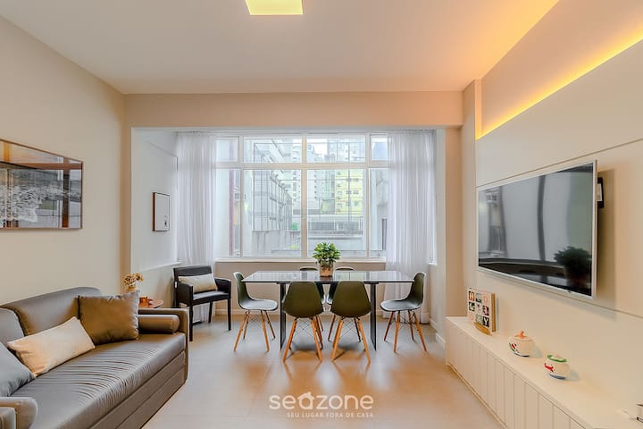 Apartamento 70m Del Mar Cerca De Todo En Bc Pol406 - Balneário Camboriú