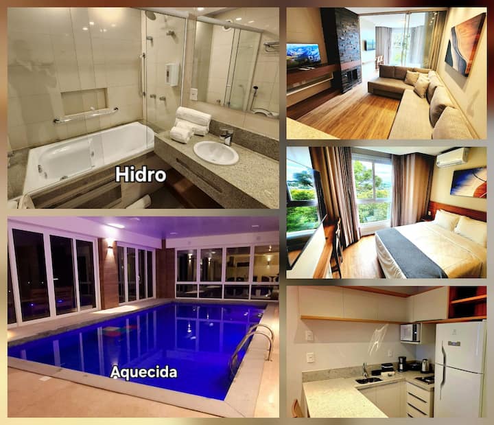 Serra Prime Flat Com Hidromassagem - Canela