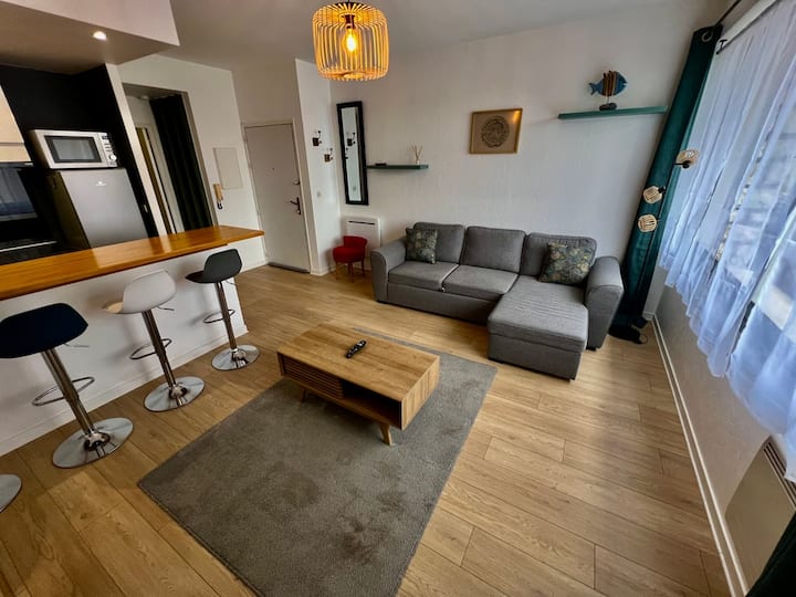 Le Saint-hilaire - Lumineux Appartement + Parking - ibis budget Gare de Poitiers
