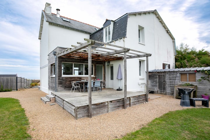 Maison Face Mer Accès Direct Plage - Plougasnou