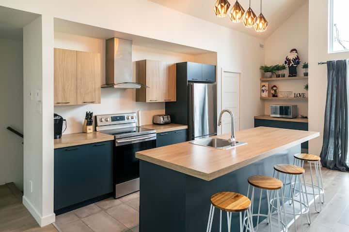 2ch : Relaxation + Spa + Sauna + Bbq + Wi-fi - Portneuf