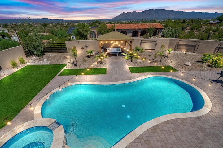 Discovertucson-desertoasis: 4br Mtn Views Pool+spa - Tucson, AZ