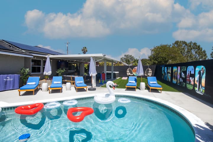 Heated Pool, Hot Tub, Games, 10 Min To Beach - San Diego, CA