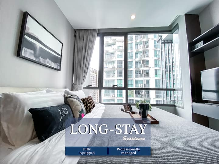 Elegant Apt 1br ︱Ultra Fast Wifi︱ Bts Phra Khanong - Phra Khanong