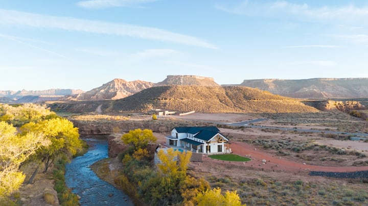 Zion Farmhouse | Virgin River, Private Pool, Zion - Zion National Park