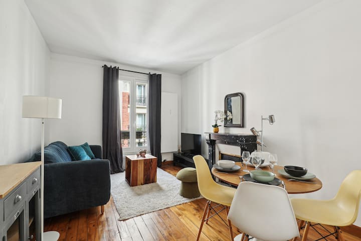 Appartement Chaleureux - Montmartre-bail Mobilité - Paris