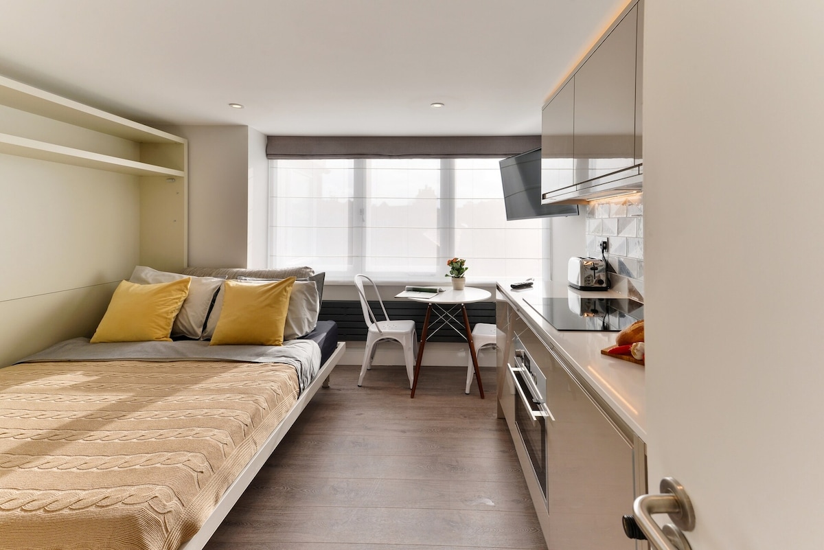 Precioso estudio, a 5 minutos de West Hampstead. Segundo piso ...