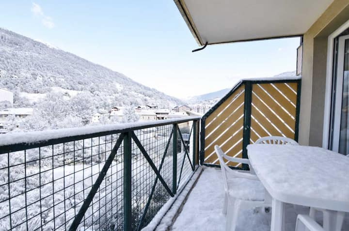 Confortable 30m² : Balcon Et Vue Montagne - Briançon