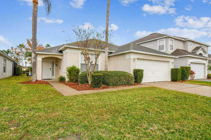 Lb990 Lake Berkley Family Villa W/ Game Room - Kissimmee