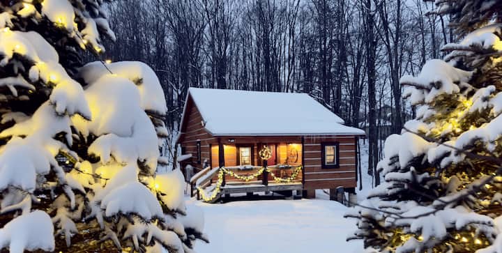 Rustic Romantic Cabin*hottub*dogs*1/4 Mi To Lake - Deep Creek Lake, MD