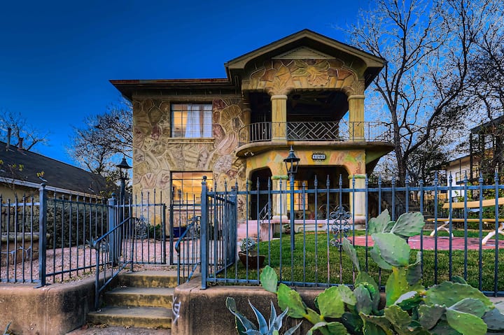 Historic Artist Home-walk To Sxsw+6th St+ut - 오스틴