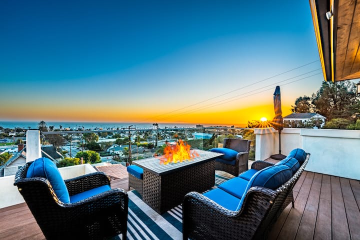 Great Reviews/ocean Views, Hot Tub, 5 Min To Beach - Ventura